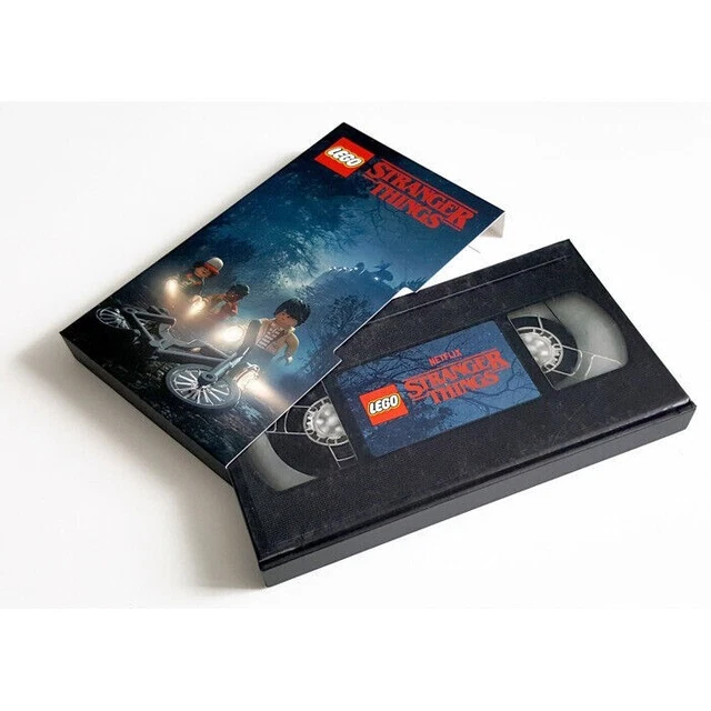 LEGO STRANGER THINGS - VHS Style Paper Sketch / Note Book (500593 ...