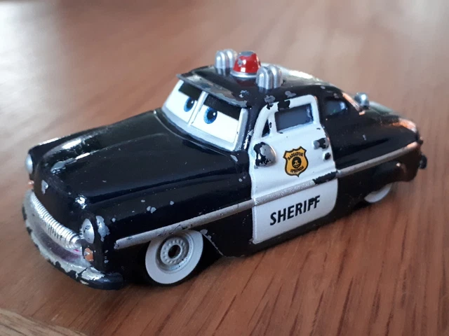 MATTEL DISNEY PIXAR Cars Sheriff Diecast 1:55 £1.99 - PicClick UK
