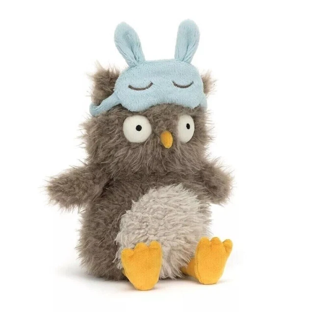 BRAND NEW JELLYCAT 8" Audrey Hootsoftly Owl Plush, Includes Dust Bag £ ...