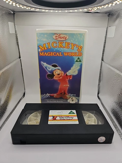 DISNEY VHS tapes Rare Mickeys Magical World Home Video (White Box) EUR ...
