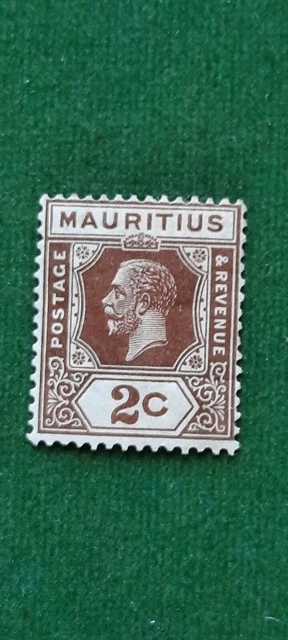 MAURITIUS KING GEORGE V, 2c stamp $0.99 - PicClick