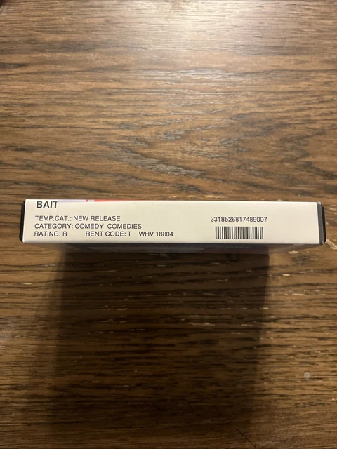 BLOCKBUSTER CLAMSHELL VHS Bait £17.81 - PicClick UK