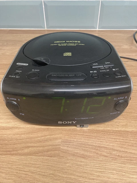 VINTAGE - SONY Dream Machine ICF-CD814 AM/FM Stereo Radio CD Player ...
