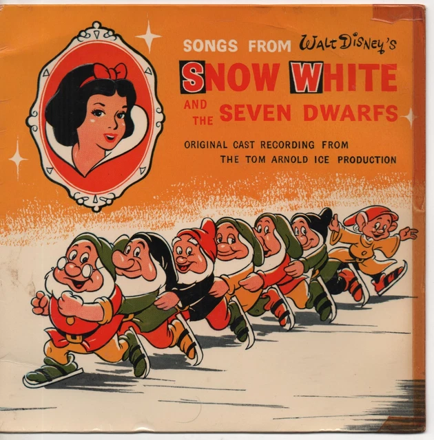 SNOW WHITE AND THE SEVEN DWARFS original cast recording 1961 UK ORIOLE ...