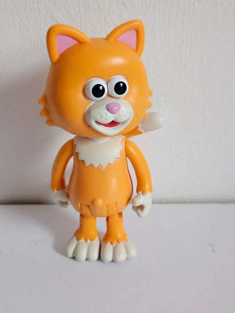 CBEEBIES TIMMY TIME Mittens Cat Poseable Toy Figure Aardman Vivid ...