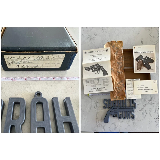 VINTAGE SMITH & Wesson Model 27-2 .357 2” Revolver Box With MANUAL $62. ...