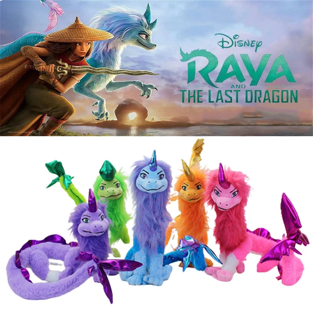 DISNEY RAYA AND The Last Dragon Bendable Plush Toy Soft Stuffed Animal ...