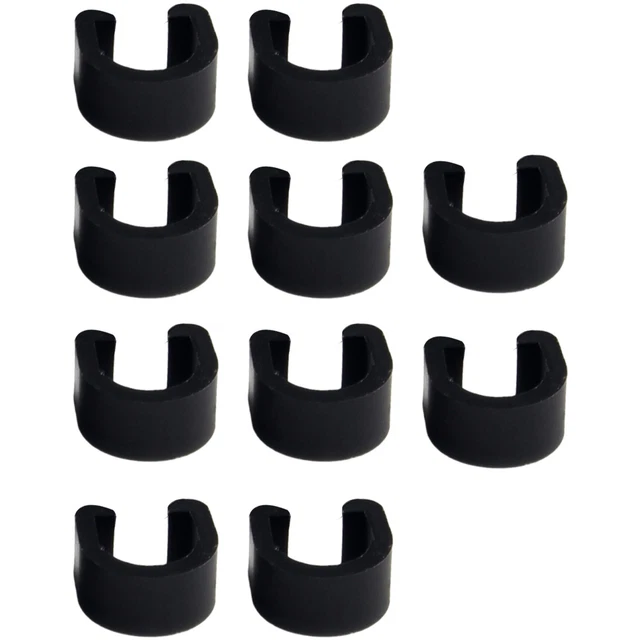 KEEP YOUR BRAKE Hose Secure with 10 Pieces of Plastic C Buckle Clip for ...
