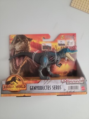 JURASSIC WORLD DOMINION EXTREME DAMAGE GENYODECTES SERUS 2022 Figure £ ...