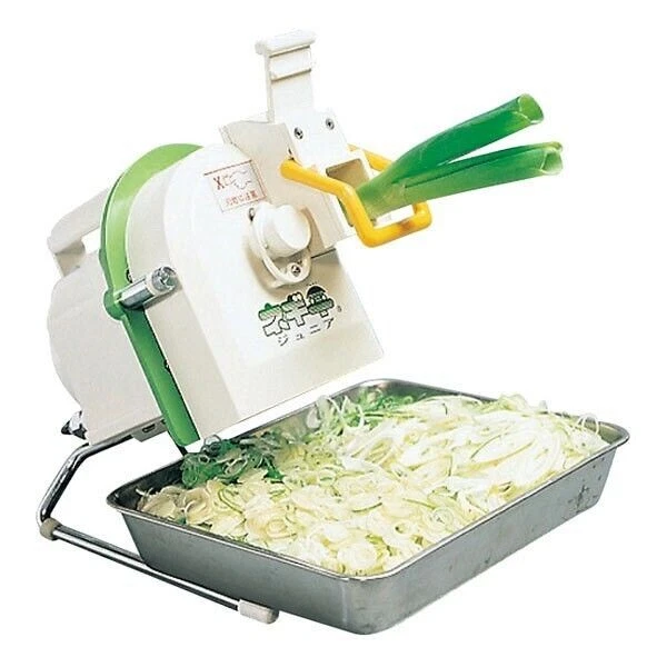 CHIBA ELECTRIC GREEN Onion Cutter Negihei Junior Japanese Auto Scallion ...