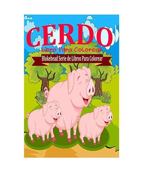 CERDO LIBRO PARA Colorear, El Blokehead EUR 27,00 - PicClick FR