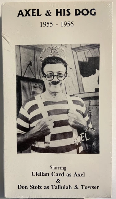 AXEL & HIS Dog VHS Video Tape Cassette Clellan Card Don Stolz WCCO MN ...