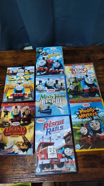 THOMAS THE TANK Engine. DVD Bundle Kid's Collection Job Lot x 7 ...