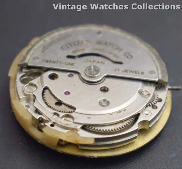 CITIZEN 8200 AUTOMATIC Non Working Watch Movement For Parts/Repair Work ...