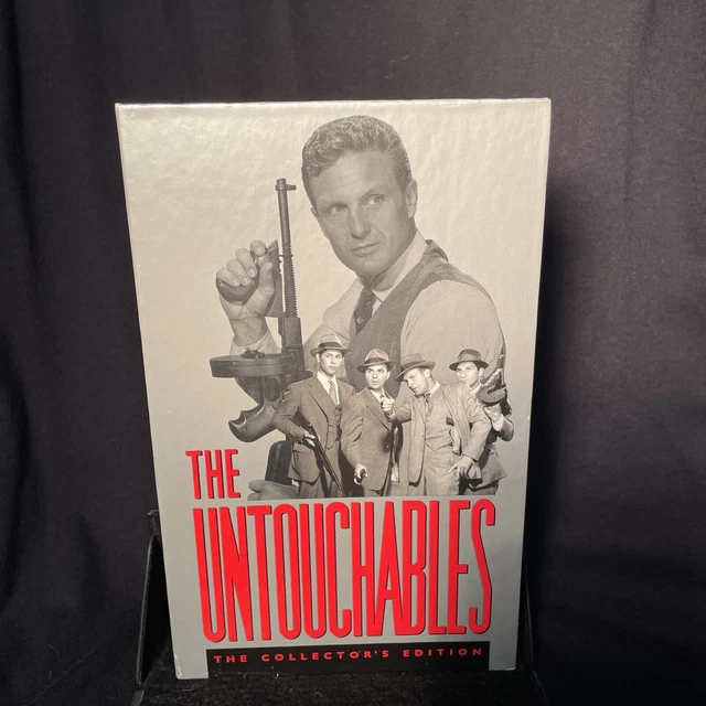 THE UNTOUCHABLES COLLECTOR’S Edition VHS 1959 TV Series Silver Red ...