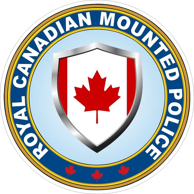 ROYAL CANADIAN MOUNTED Police RCMP Decals / Stickers $11.90 - PicClick CA