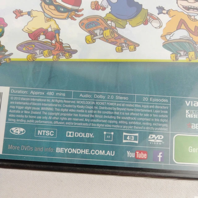 ROCKET POWER SEASON 1, DVD Nickelodeon New & Sealed, R4 Free Tracked ...