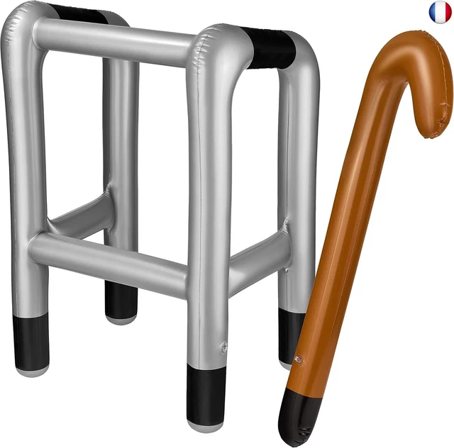DÉAMBULATEUR GONFLABLE + canne gonflable/canne de marche - le set ...