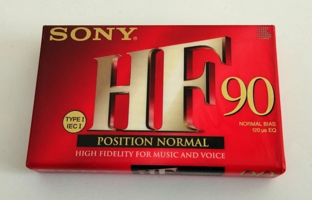 RARE CASSETTE K7 AUDIO Sony HF 90 minutes NEUVE sous BLISTER ! EUR 5,00 ...