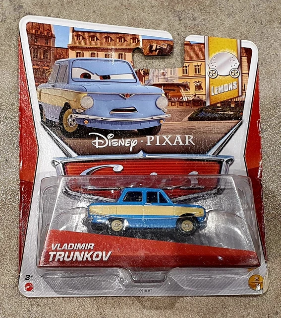 DISNEY PIXAR CARS Diecast VLADIMIR TRUNKOV New & Sealed £8.95 - PicClick UK