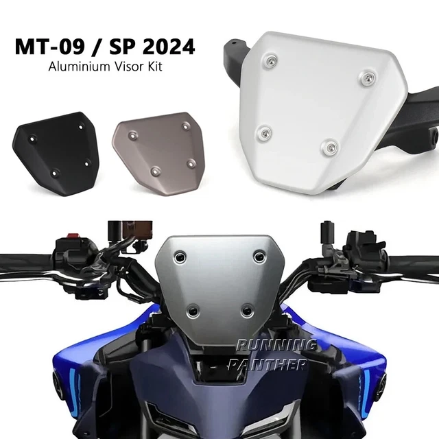 WINDSHIELD BRACKET WINDSCREEN Wind Deflector Kit For Yamaha MT09 MT-09 ...