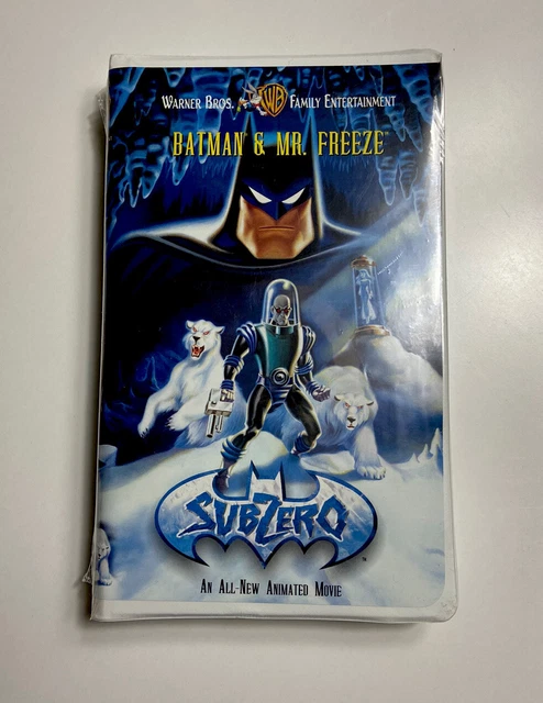 BATMAN AND MR. Freeze - Sub Zero VHS Clamshell 1998 - NEW & SEALED $30. ...