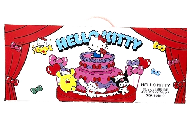 HELLO KITTY GHETTOBLASTER 50th Anniversary Model Radio Cassette ...