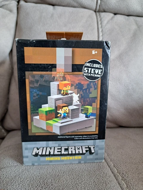 MOJANG MINECRAFT MINI Figure Cave Biome Collection - Mining Mountain #1 ...