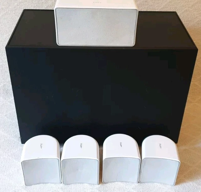 JAMO 5.1 HOME Cinema Surround Sound System JAMO SUB 200 Subwoofer + 5x ...