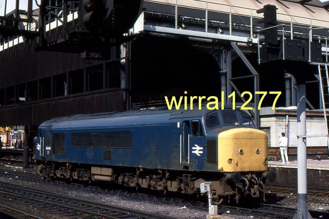 6X4 RAILWAY PHOTOGRAPH Class 45 45041 at Manchester Victoria 12.06.82 £ ...
