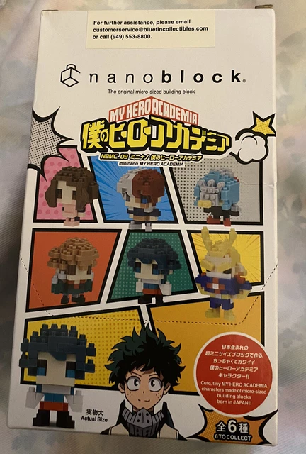 NANOBLOCK MY HERO Academia Complete Set Box Vol.1 NBMC_09S Block Toy mininano £31.28 - PicClick UK