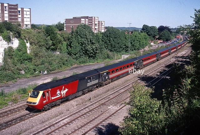 ORIGINAL 35MM COLOUR slide Diesel HST no.43157 at Pangbourne +rights ...