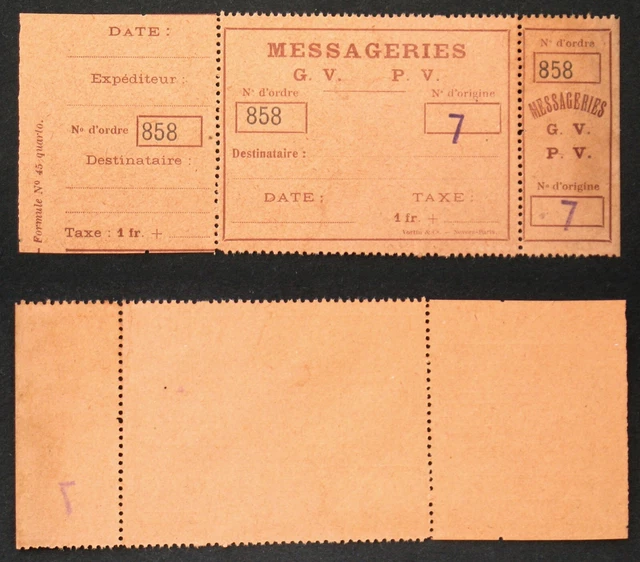 COLIS POSTAUX PARIS n° 66 Neuf NSG TB cote 140€ EUR 28,00 - PicClick FR