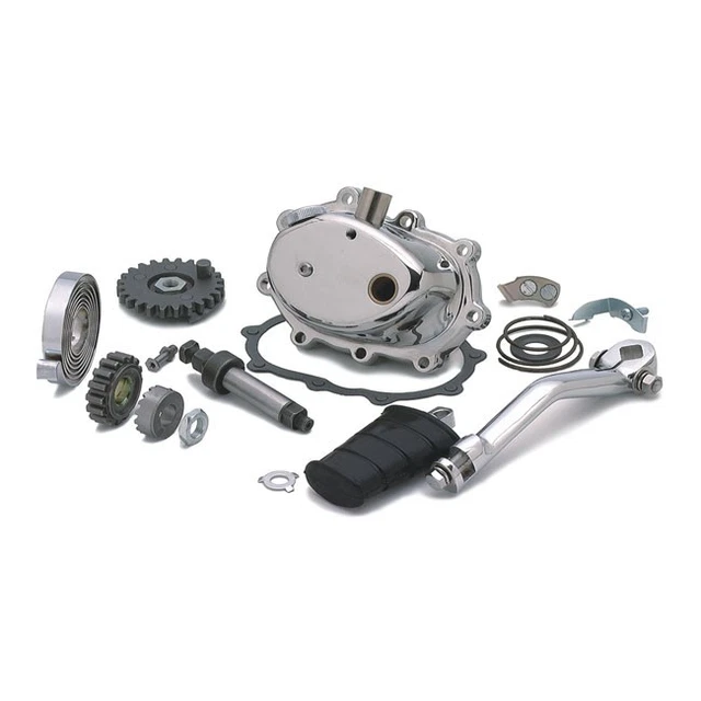 KICKER KICKSTART KIT chrom für Harley Panhead Shovelhead 4-Gang Big ...