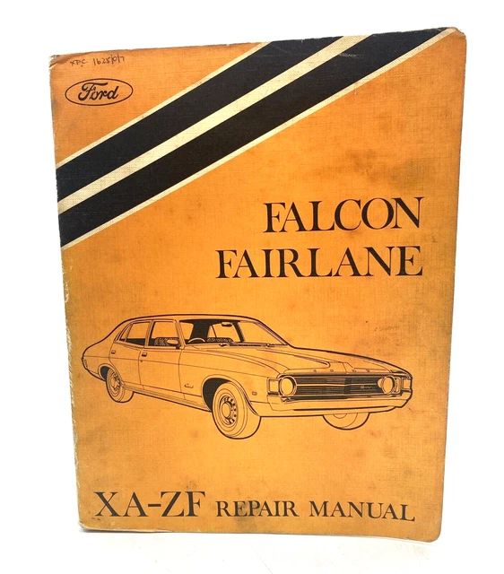 FORD FALCON FAIRLANE Original XA ZF Repair Manual $149.00 - PicClick AU