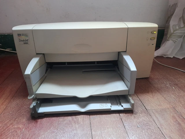 ANCIENNE IMPRIMANTE INFORMATIQUE vintage HP Deskjet 840C Tester Ok EUR ...