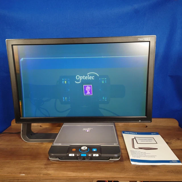 OPTELEC CLEARVIEW C24 HD; tabletop magnifier/reading aid £516.72 ...