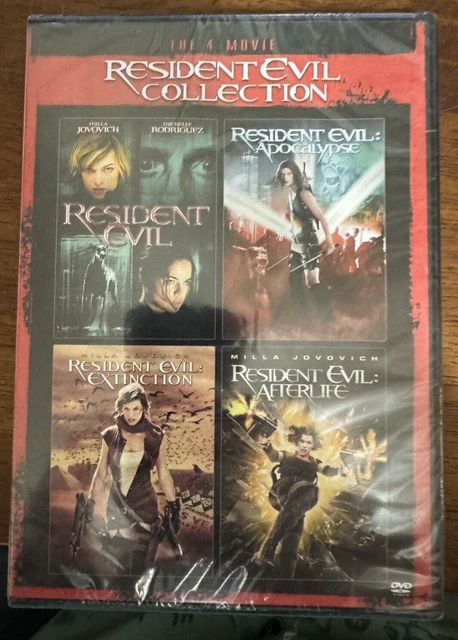 THE 4-MOVIE RESIDENT Evil Collection (Resident Evil/Resident Evil) EUR ...