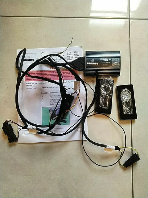 MERCEDES BRABUS POWER extra D3 chip tuning box (original) E220 CDI S211 £153.70 - PicClick UK