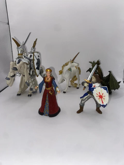 PAPO FANTASY FIGURES Bundle 2000s Very Rare X6 Figures And Weapons £59. ...