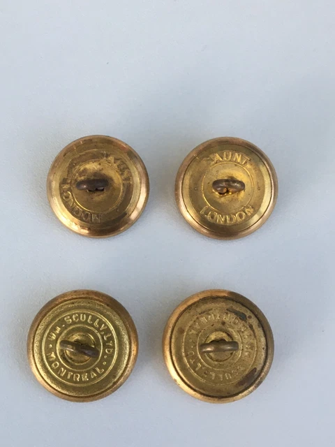 ROYAL CANADIAN AIR Force RCAF Uniform Buttons 23mm - 4 In Total £3.99 ...