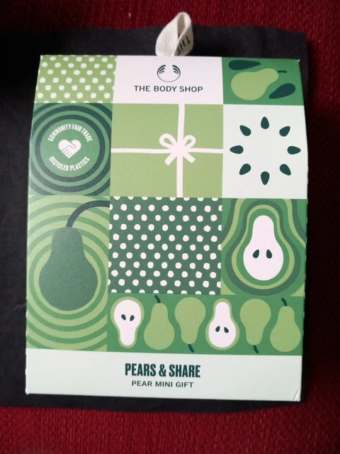 THE BODY SHOP Pear And Share Mini Gift Set Ltd Edition Gel Butter ...