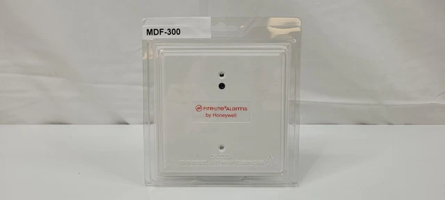 FIRE-LITE FIRELITE MDF-300 Dual Monitor Module - White Cover - Brand ...