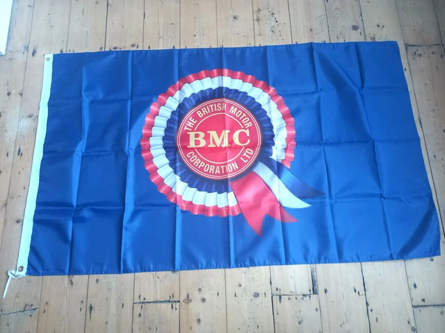 CLASSIC MINI COOPER S MK1 BMC Large Flag 1959 Garage Workshop Mpi Rover ...