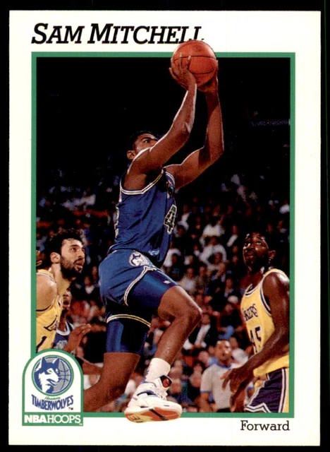 1991-92 CARTES BASKETBALL NBA Hoops Sam Mitchell #127 EUR 2,08 ...