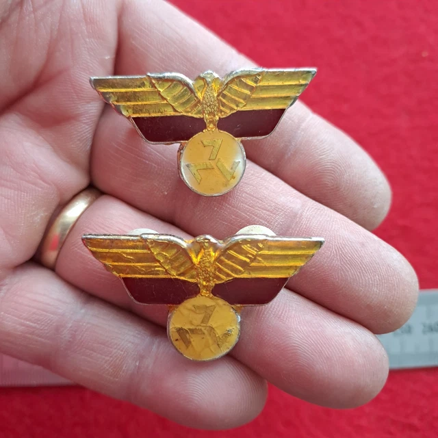 SOUTH AFRICAN AFRIKANER Weerstandsbeweging (AWB) Paramilitary Badges ...
