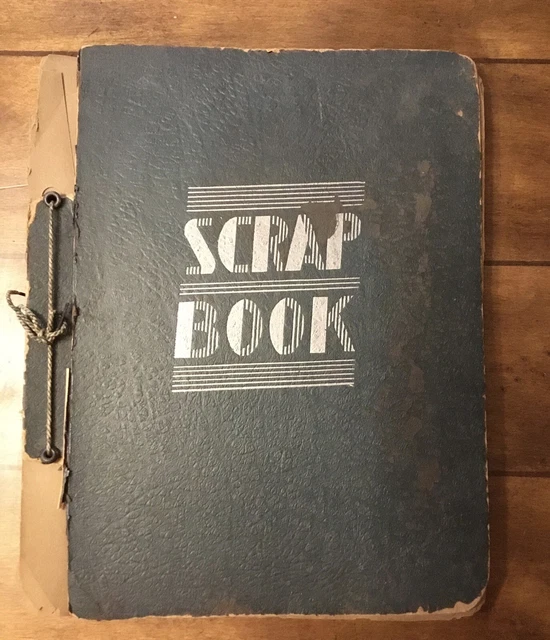 ANTIQUE 1930’S GOOD Housekeeping Magazine Bound Scrap Book 55+ cover ...