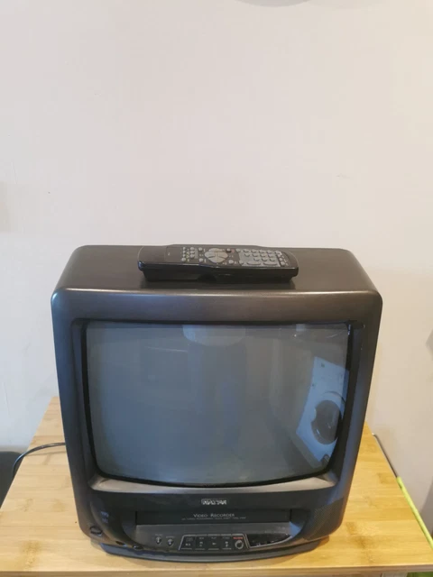 MATSUI 14& TV VCR Combo TVR180T VHS Video/Gioco + telecomando (Leggi ...