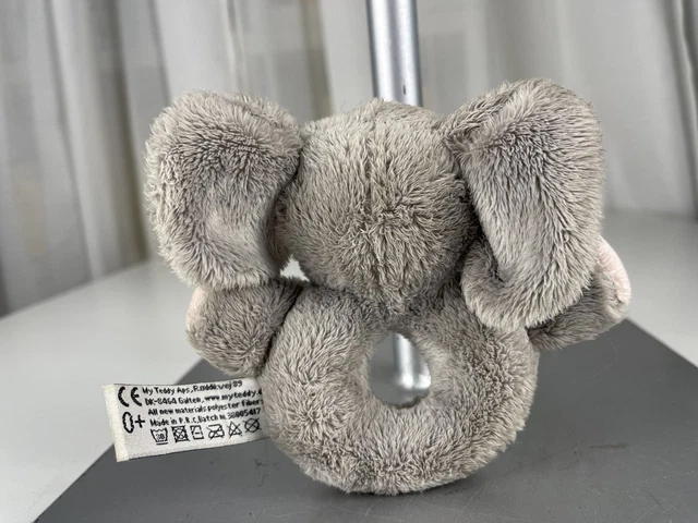PELUCHE DE COLLECTION hochet éléphant 12 cm. - Excellent état. EUR 16 ...