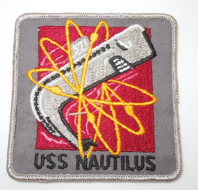 ORIGINAL VIETNAM WAR US Navy USS Nautilus First Nuclear Submarine Patch ...